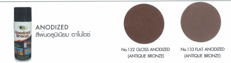 สีสเปรย์ อาโนไดซ์ บรอนซ์ BOSNY บอสนี่ ANODIZED BRONZE B107 B-107 ราคา ...